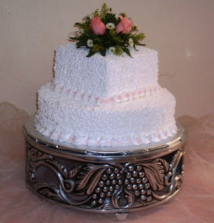 Pastel redondo y cuadrado - Pasteles D'Elisa