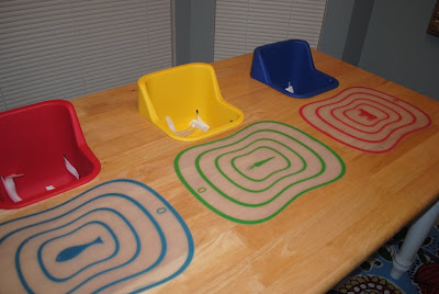 Our Fabulous Life With Four: Our Triplet Feeding Table!