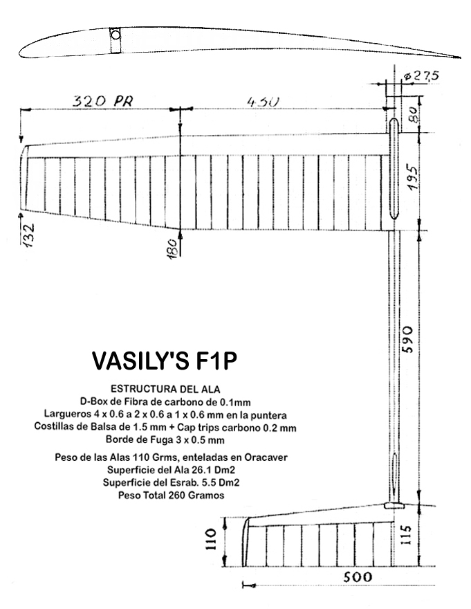 Volar Libremente - Free Flight Models Airplanes: Vasily`s F1P