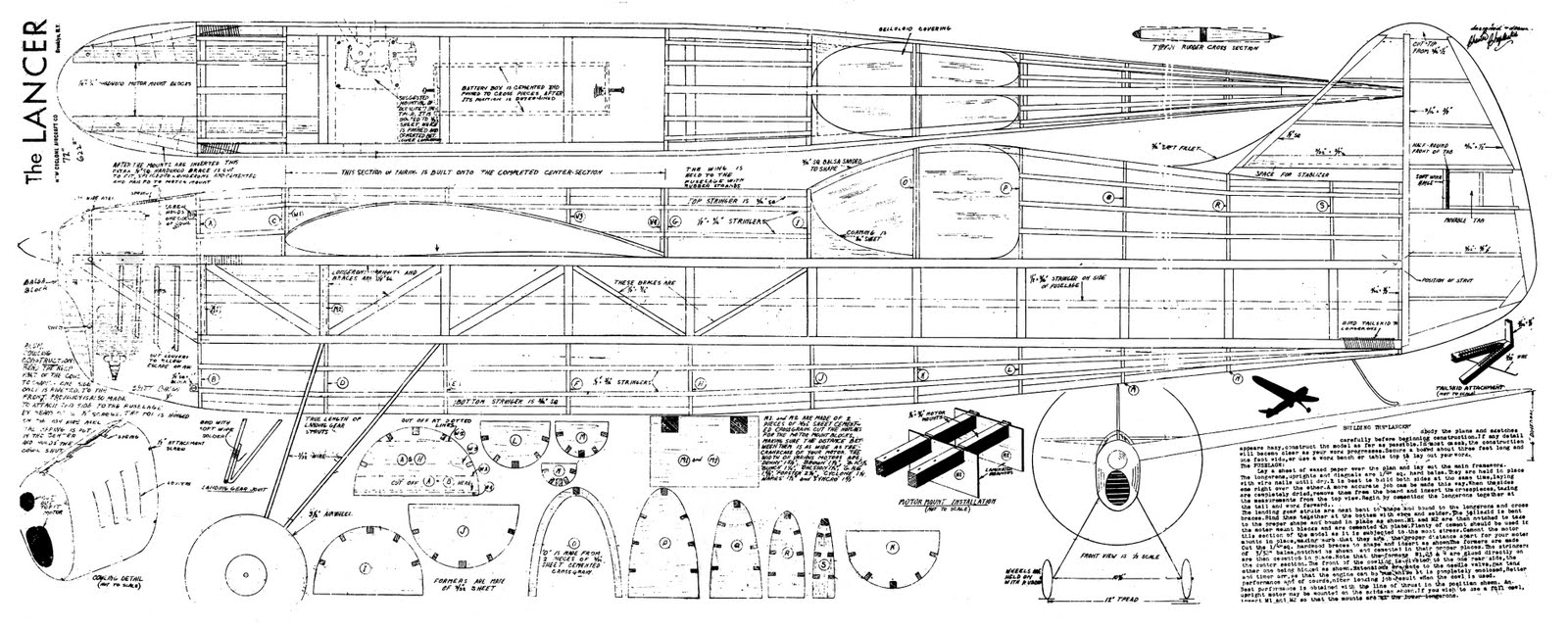 Volar Libremente - Free Flight Models Airplanes: LANCER 45 - LANCER 49 ...