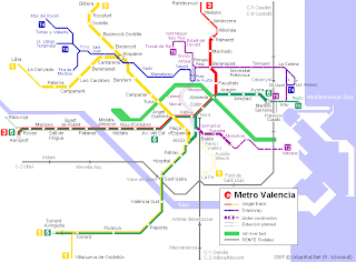 USUARIOS DE METROVALENCIA: LÍNEAS DE METROVALENCIA