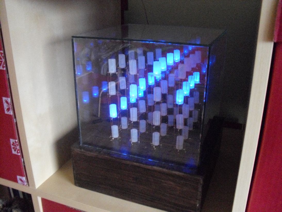 WPQREK - Things that I made!: RGB 4x4x4 LED Cube.