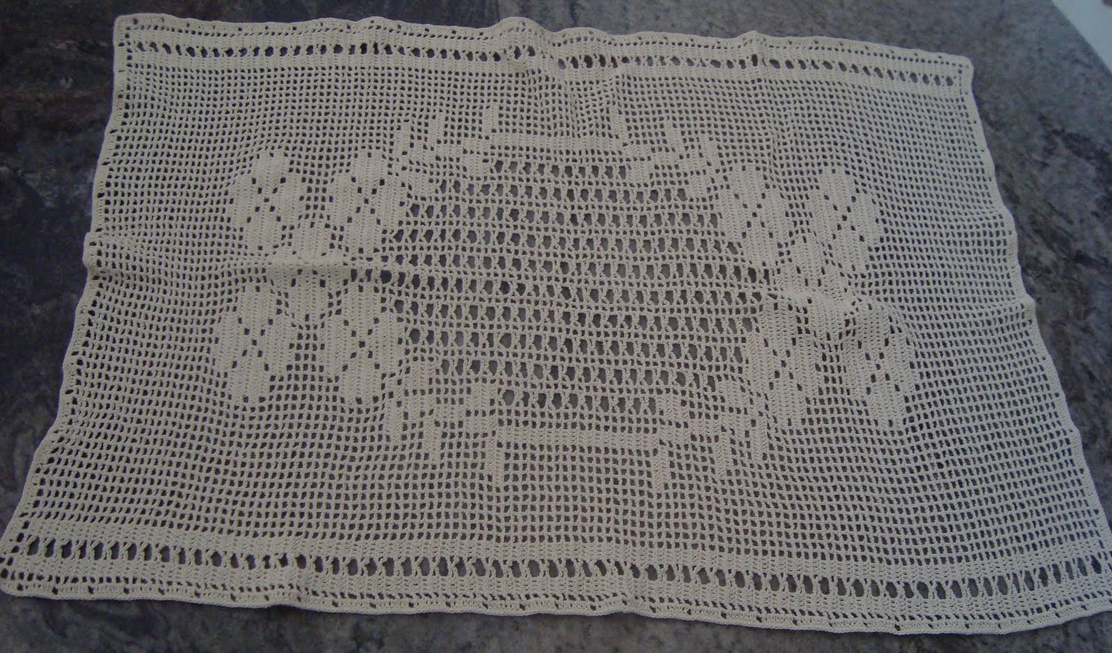 Bella Nona Artesanatos: Toalhas de crochê