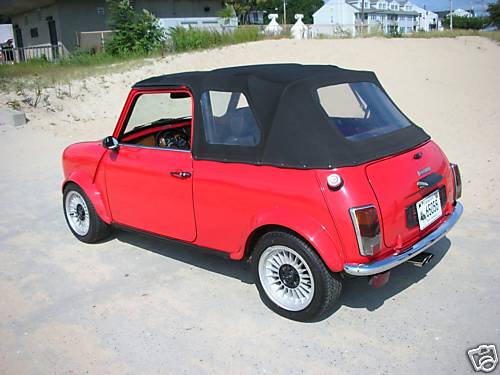 Grey in the USA: 1968/1989 Rover Mini 1000 Cabriolet