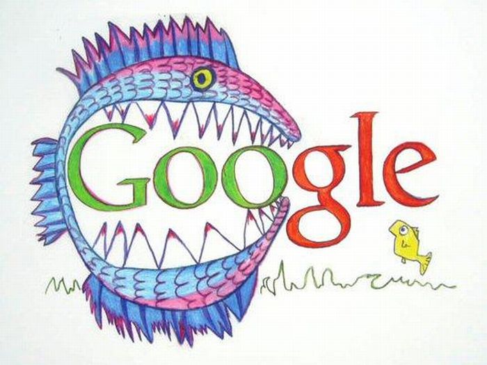 Google Logo Drawn By Kids ~ Alpin Funny Picture!!