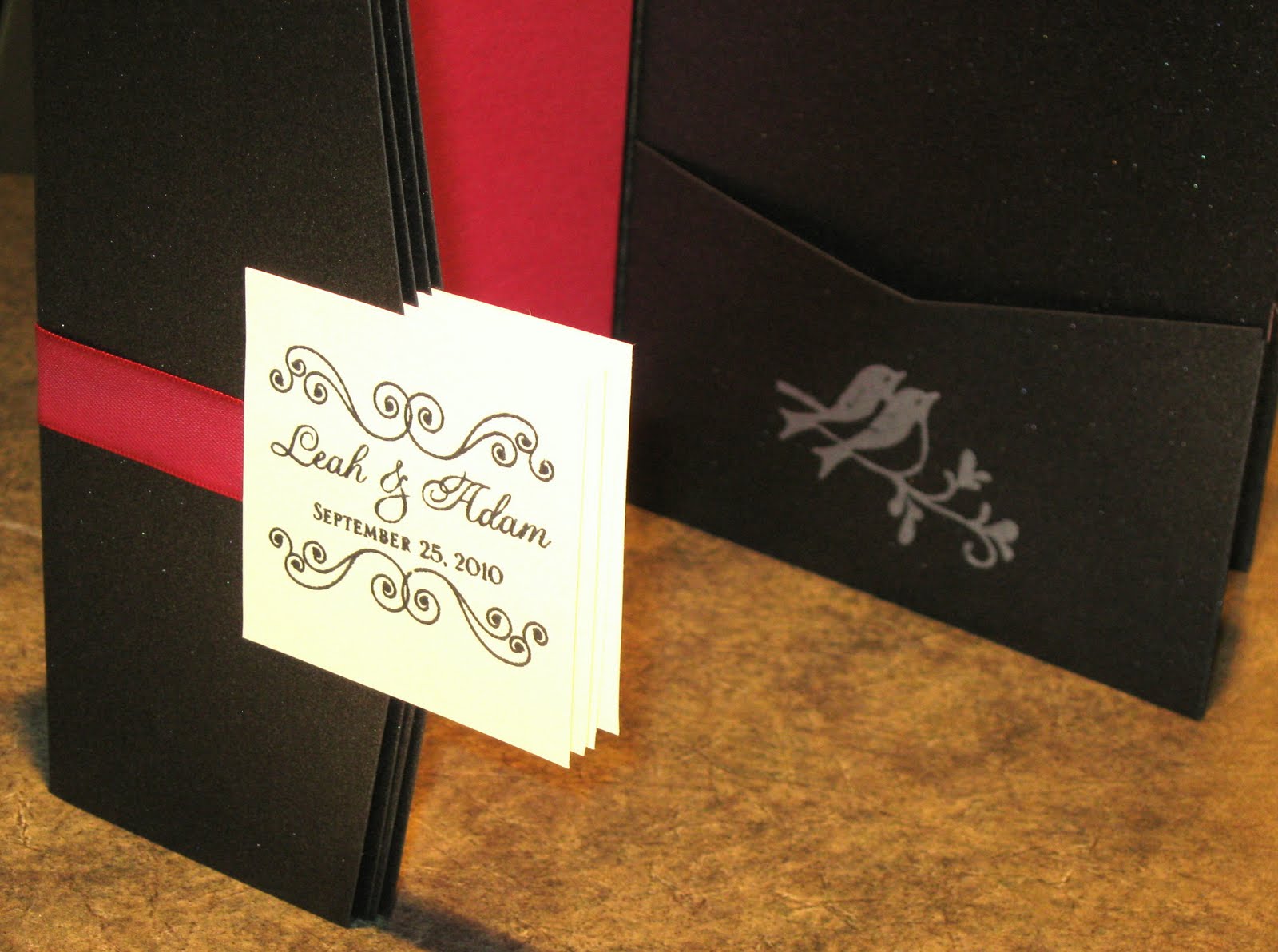 Family Trees May Contain Nuts: WEDDING INVITATIONS - METAMORPHOSIS MONDAY