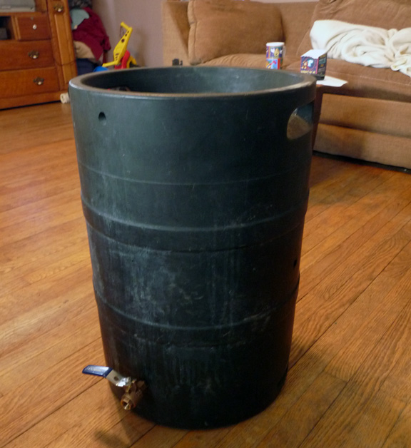 Rubberized Keg for boiler - Home Distiller