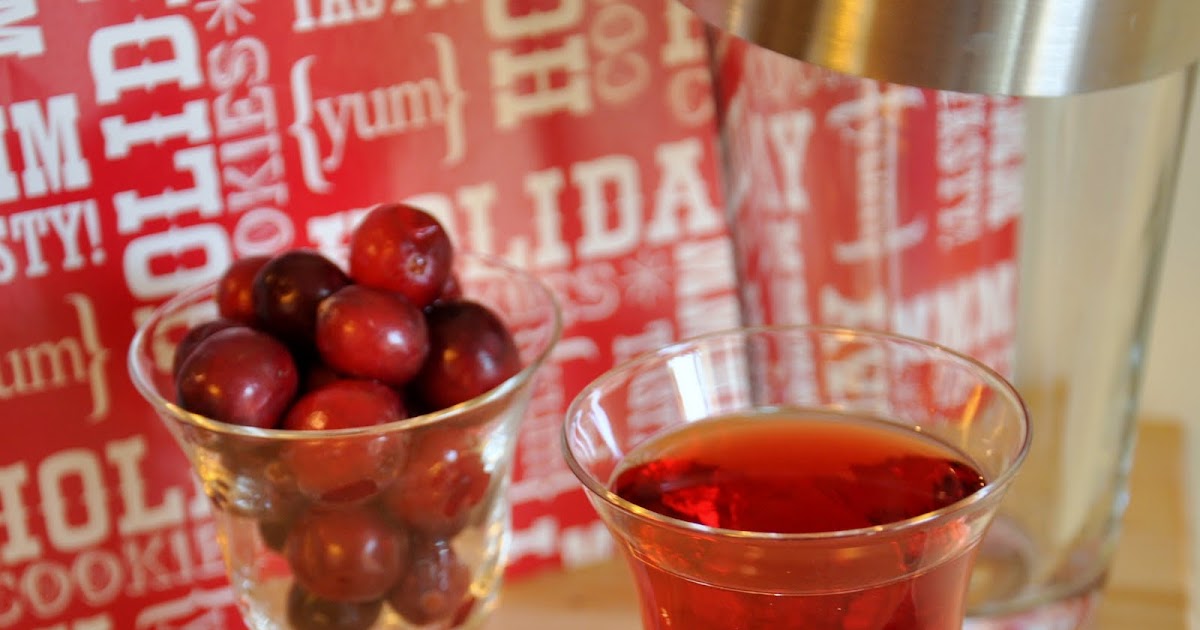 Alpha Cook: Homemade Cranberry Liqueur