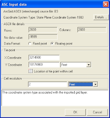 dominoc925: Import ArcGrid ASCII files into GeoMedia Grid