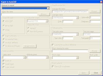 dominoc925: Export KML to DXF with GeoMedia