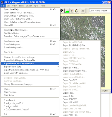 dominoc925: Global Mapper export to GeoTiff