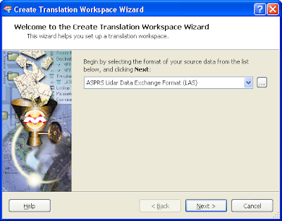 dominoc925: Lidar LAS file conversion to Tiff using FME