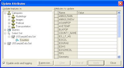 dominoc925: Select and update feature attributes in GeoMedia