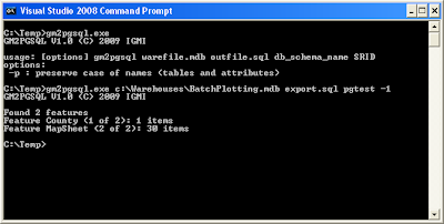 dominoc925: Export a GeoMedia Access Warehouse to Postgis with GM2PGSQL
