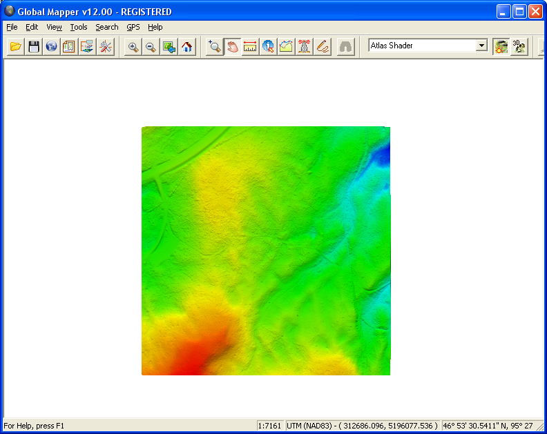 dominoc925: Shift an entire layer with Global Mapper