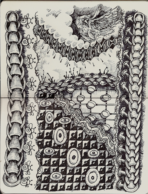 My tangle pattern Gaut