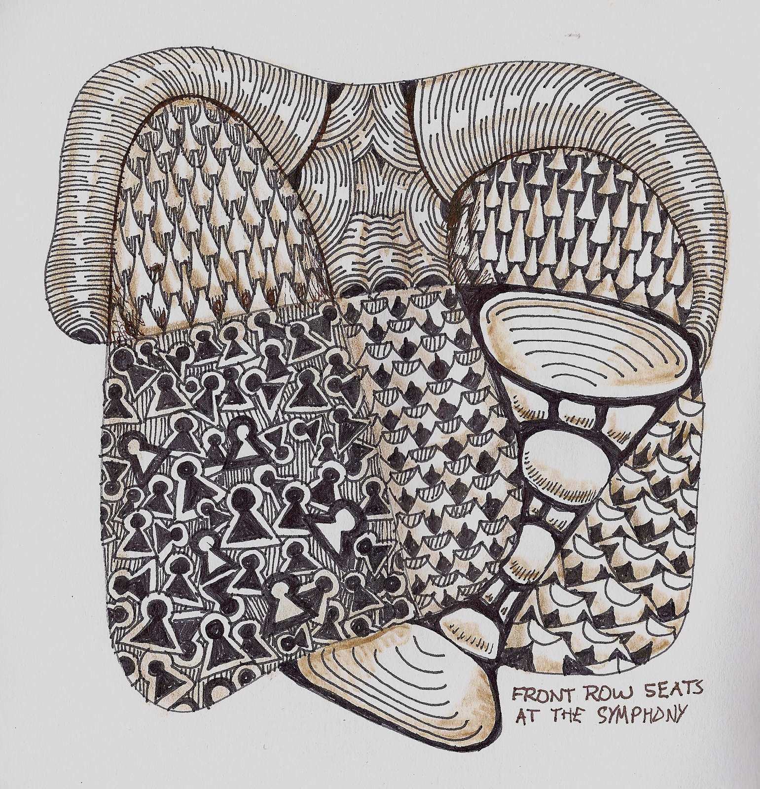 My tangle pattern 'Sabal'