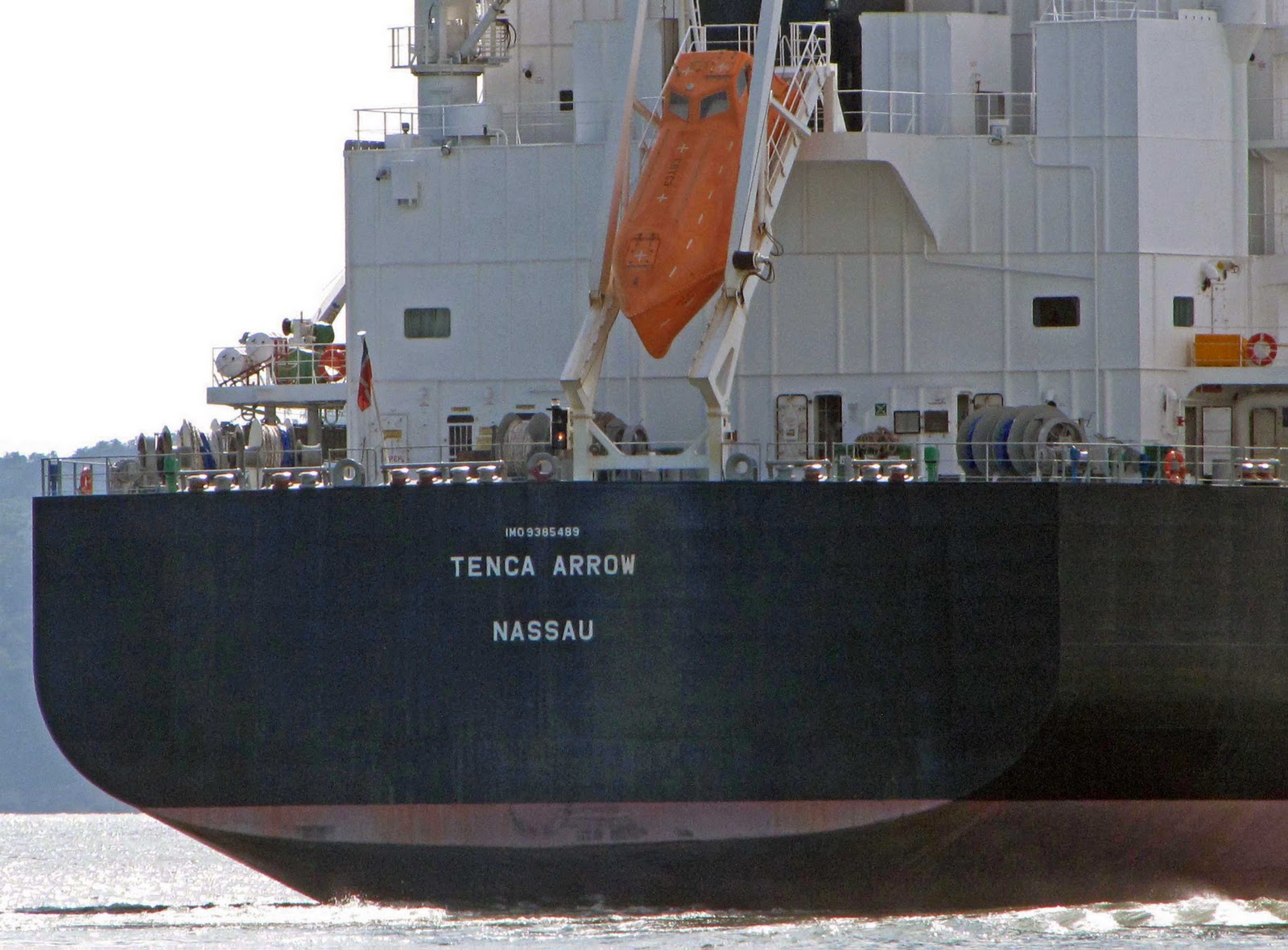 Santos Shiplovers: M/V Tenca Arrow / C6YC3 - Uma nova geração de box ...