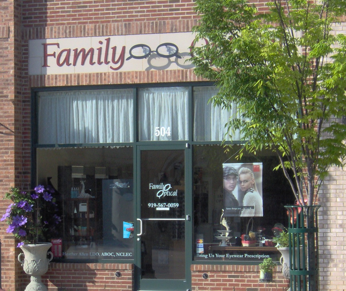 Keeping an eye on Family Optical: Welcome to Family Optical!