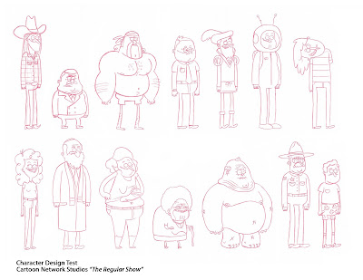 Raymond's So Called "Art": Cartoon Network Studios, Character Design Tests