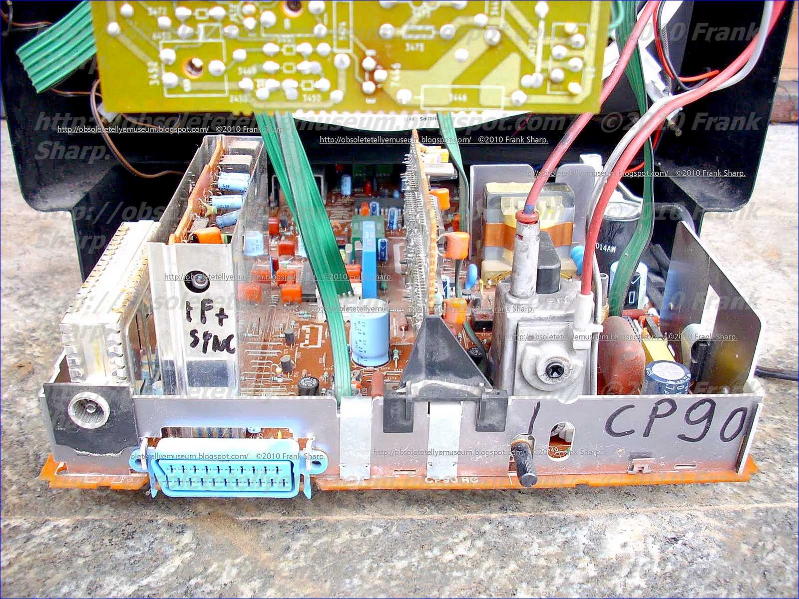 CP90 PYE 15” TV, no power led or picture. Buzzing sound - UK Vintage ...