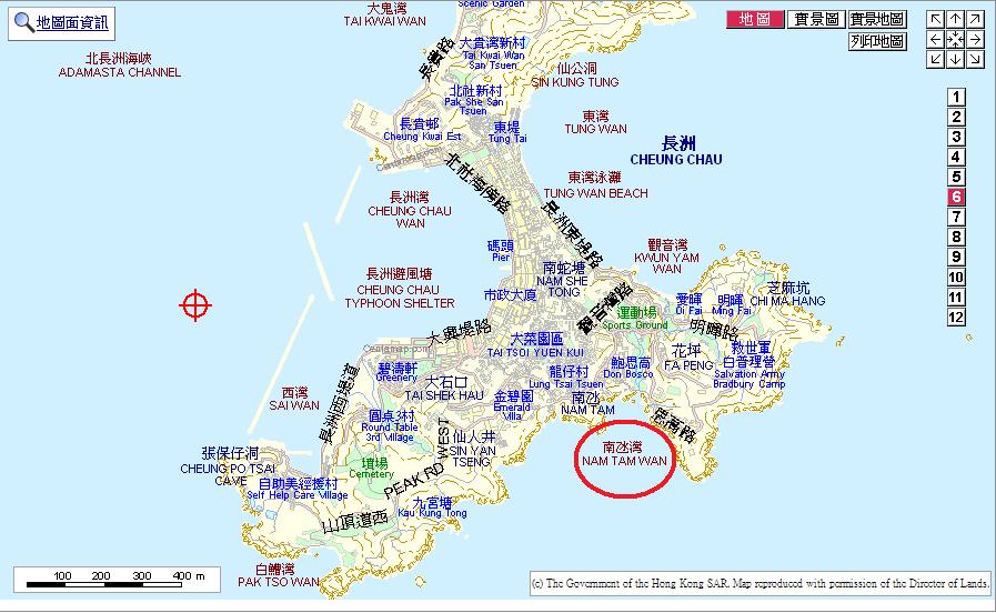 Coastal landforms of Cheung Chau