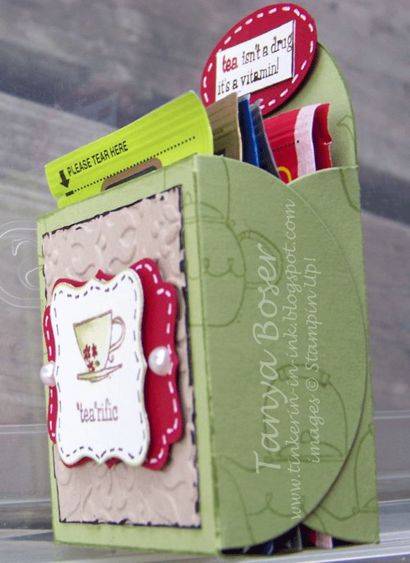 Tinkerin In Ink with Tanya: Tea Packet Boxes