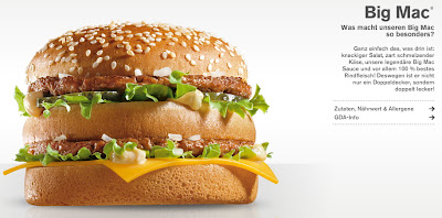 Fast Food Around the World: McDonald's Germany Menu