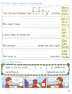 ACE Pace Samples: ACE Samples - Social Studies Grade 1