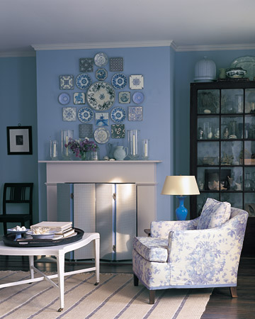 Swoonette: Blue and White Rooms