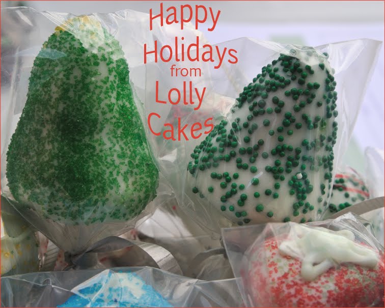 The Cake Pop Shop: Winter and Holiday Lolly Cakes!