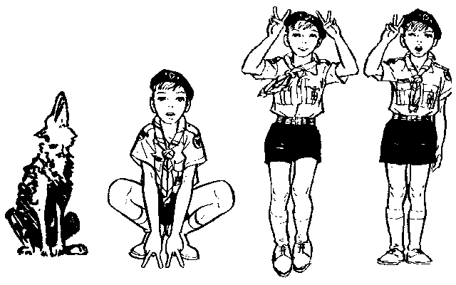 Scout d'Europe Meute 1ère châteauroux: Chant de la promesse des louveteaux