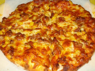 Lemon n Spice: CHICKEN GOLDEN DELIGHT PIZZA