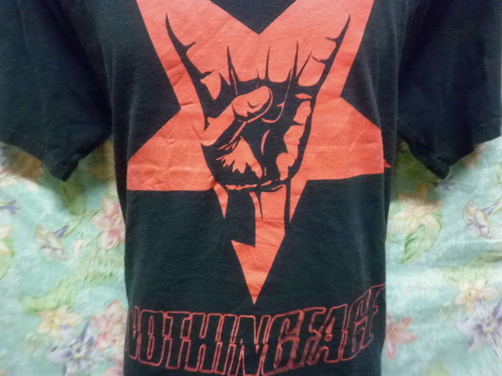 GEDEY GOMBAL: NOTHINGFACE BAND SHIRT (METAL BAND)