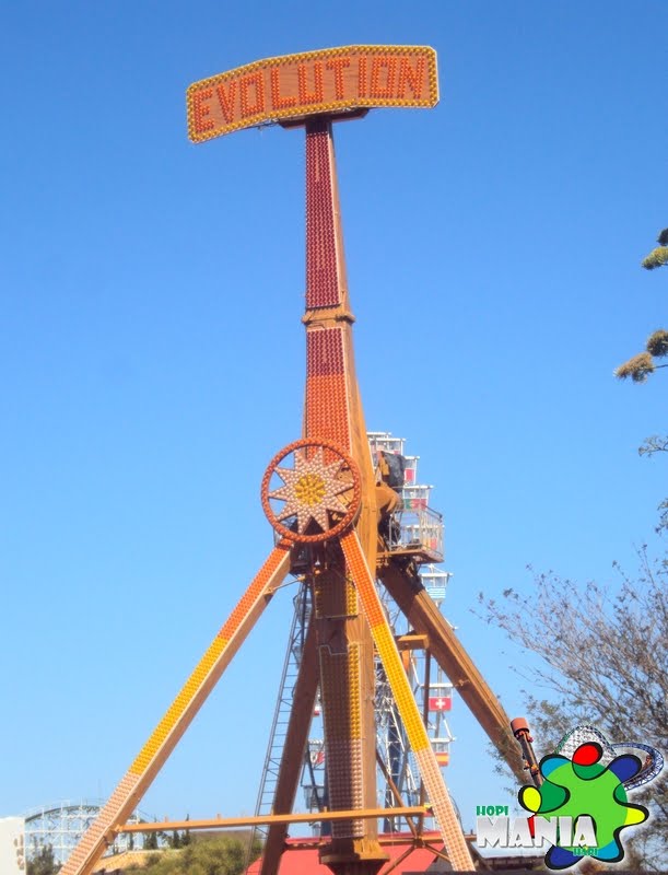 Parques Radicais: Evolution em Hopi Hari