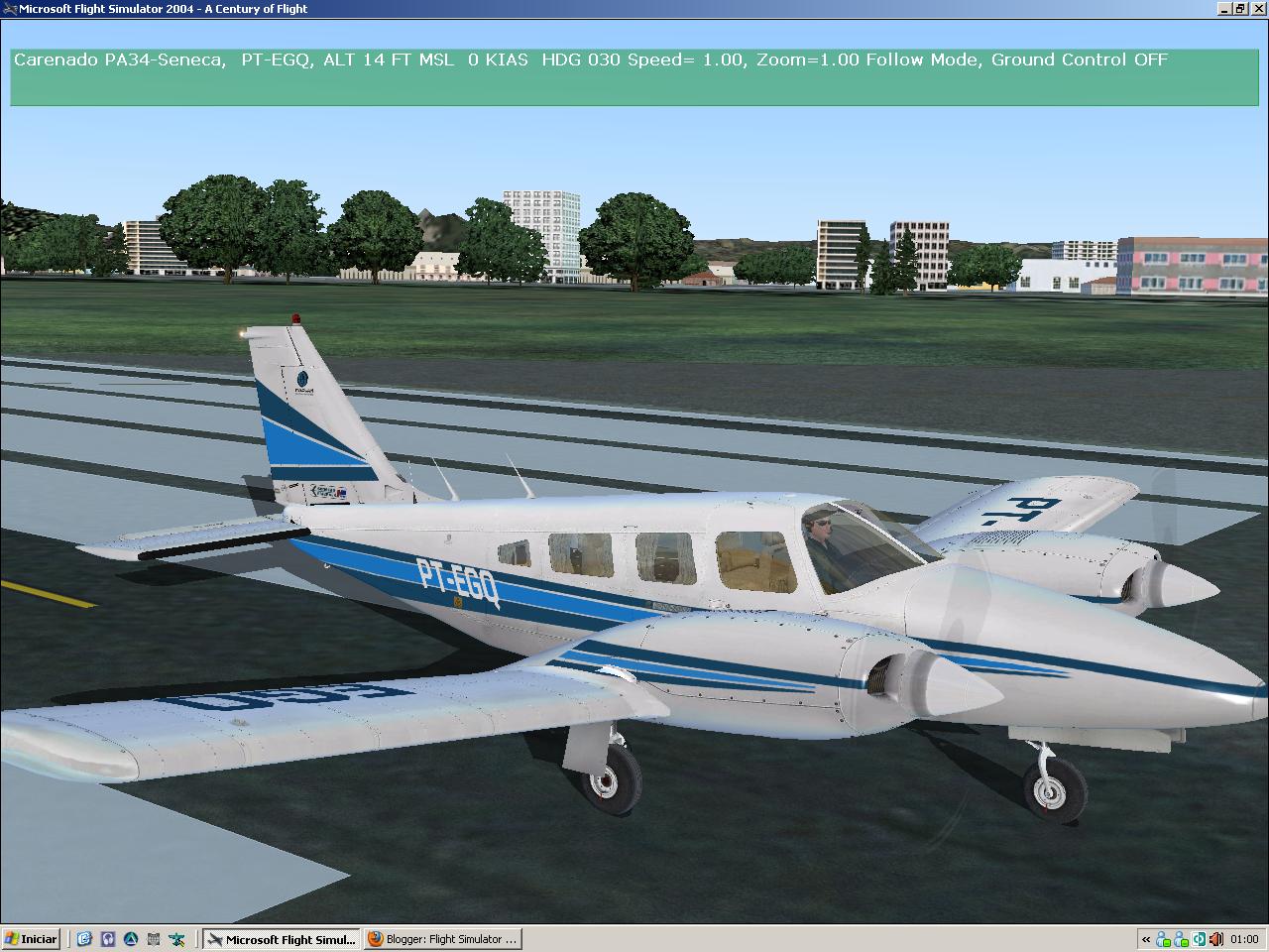 Flight Simulator Avançado: [FS2004] - Seneca II (PT-EGQ)