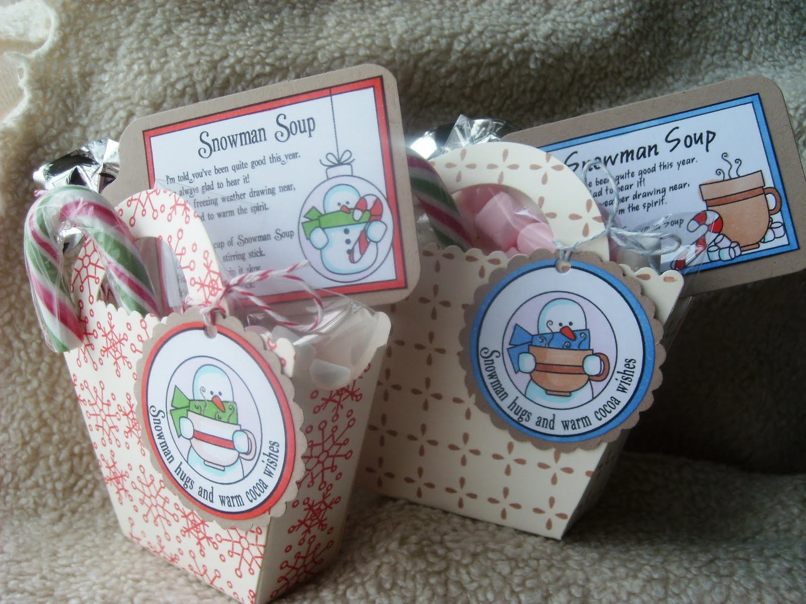 Love Making Things: Two Soups! (of the Snowman variety)