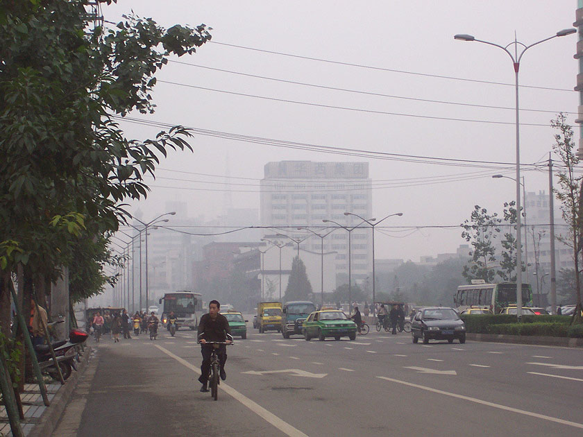 Intrepid Asia in Ninety Days with Flashbacks: Chengdu amid the Smog