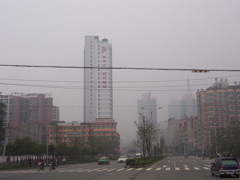 Intrepid Asia in Ninety Days with Flashbacks: Chengdu amid the Smog