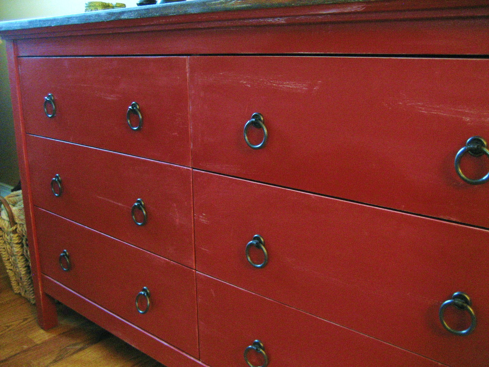 West Furniture Revival: BIG RED DRESSER REDO...