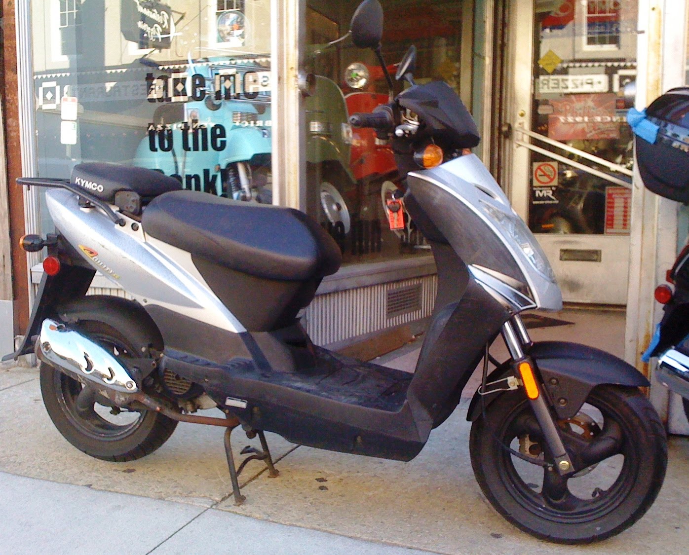 Philadelphia Used Scooters: 2007 Kymco Agility 50 Silver - ECONOMY SPECIAL!
