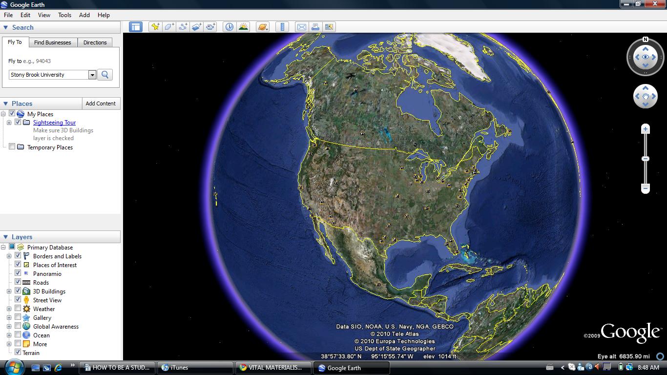 VITAL MATERIALISM: Google Earth Stony Brook