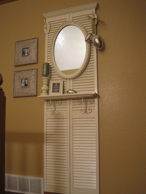 Cherished Treasures: Hallway Shutter Shelf