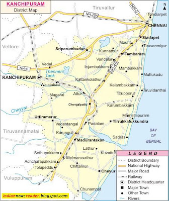 Indian News Reader: Tamil Nadu Tourism - Kanchipuram