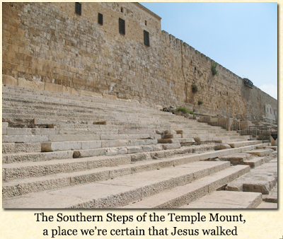 Israel Tour Day 5—The Southern Steps and Western Wall of the Temple ...