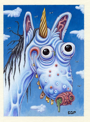 The art of Shawn G Pacheco: donkey corn