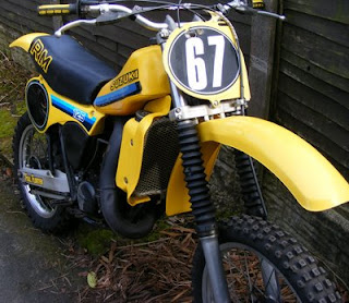 Vintage Motocross Clearance: Suzuki RM125X 1981 Pics