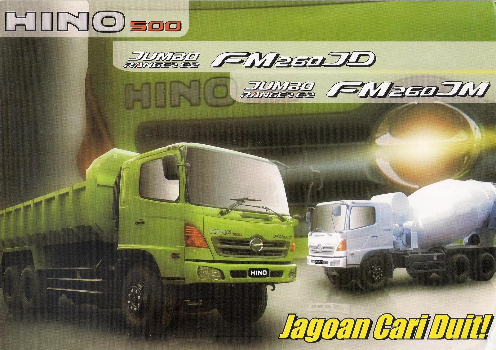 HINO LINE UP: HINO FM 260 JD dan FM 260 JM