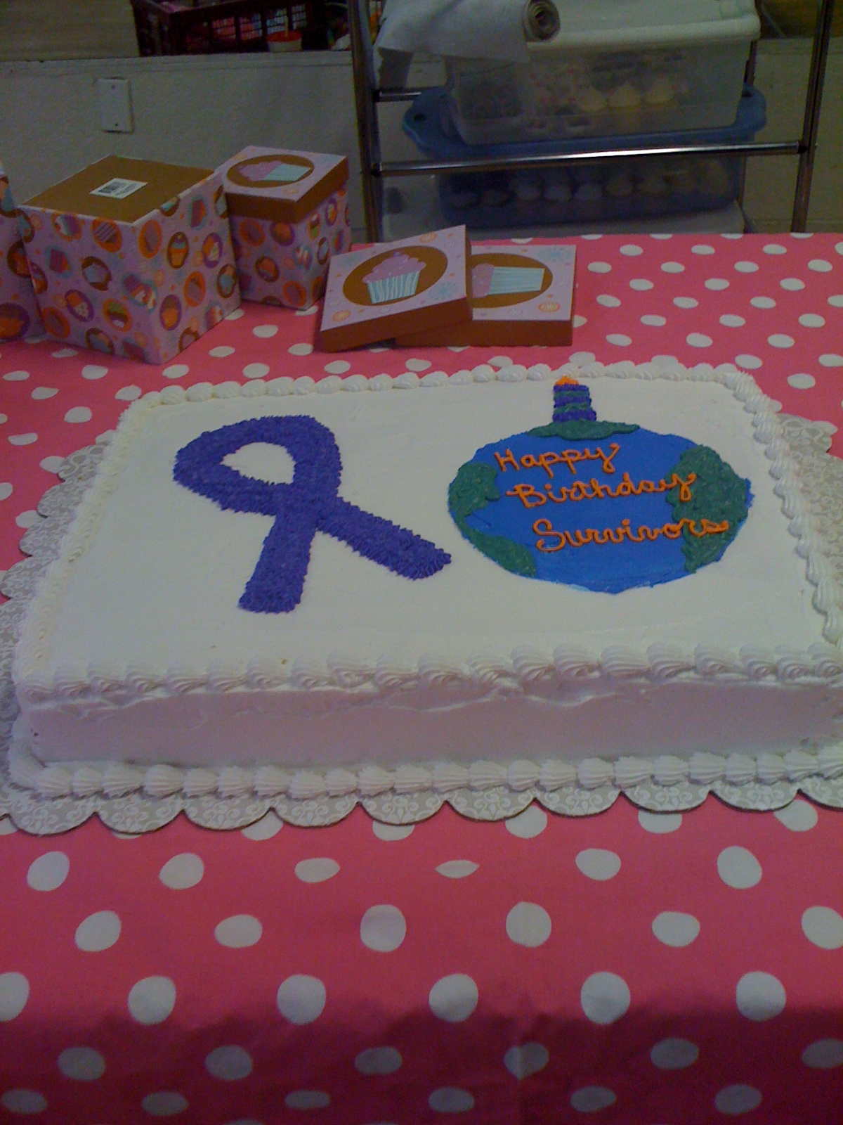 The Cake Lady: Birthday Cake for Cancer Survivors