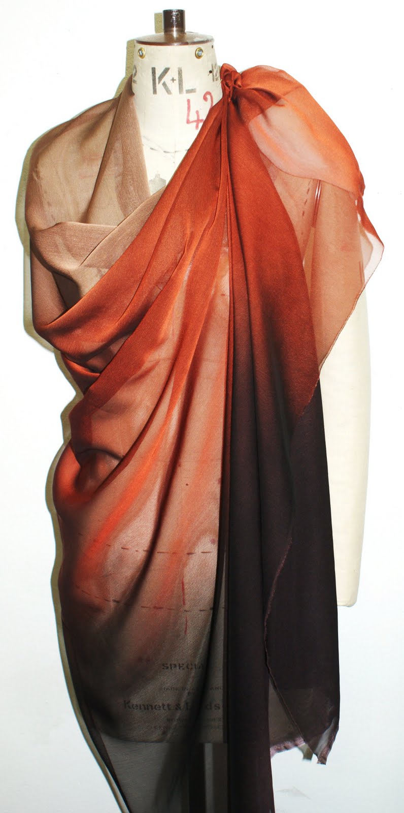 La pétite Salope a/w 10: Draping: Design Development